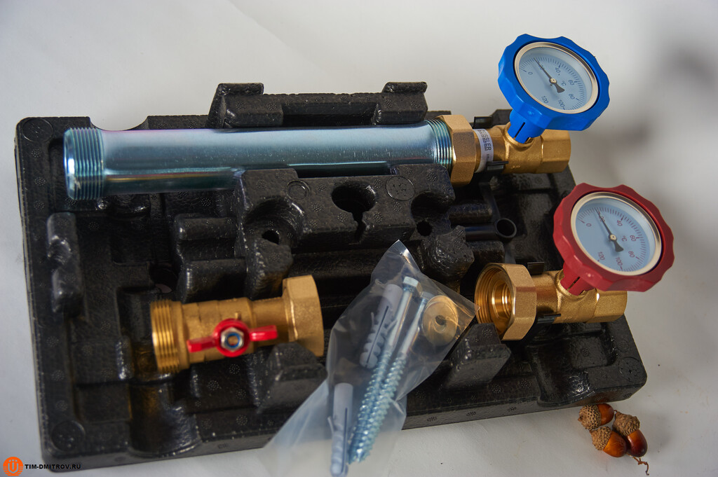 Насосная группа с прямым контуром 1 1/2 " без насоса ZEISSLER NG-UK ...